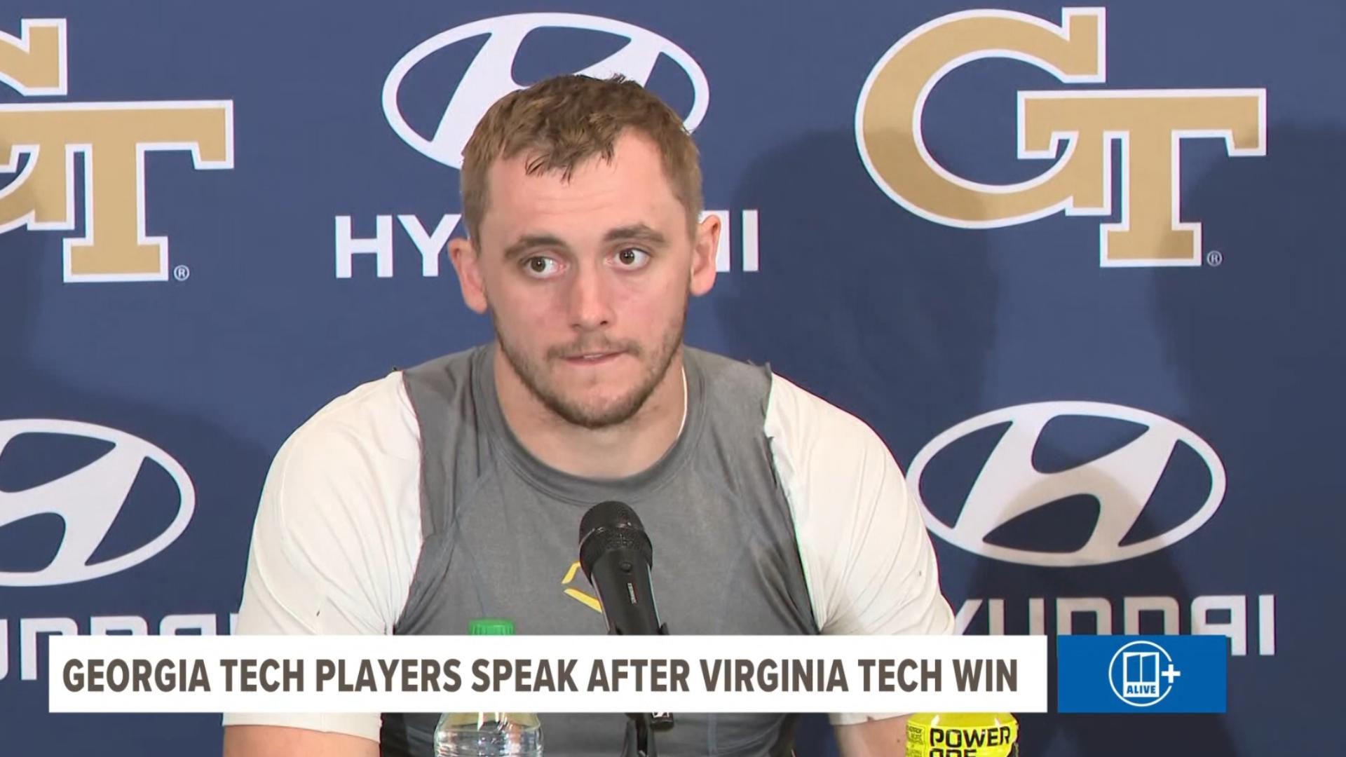 Georgia Tech players discuss big win over Virginia Tech, 6-0 start ...