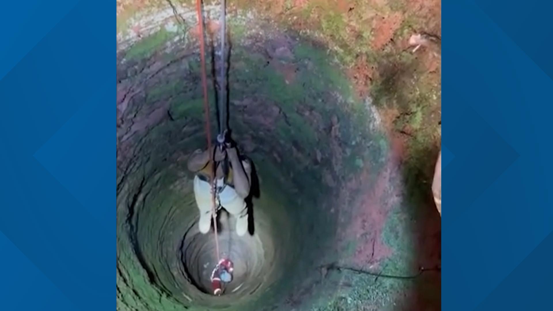 Man rescued from well in Cobb County | 11alive.com