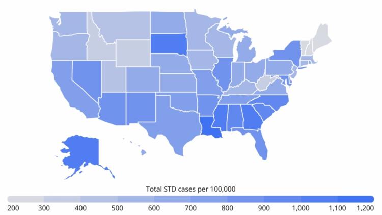 Georgia tops U.S. in HIV rate, remains in top 5 for other major STDs ...