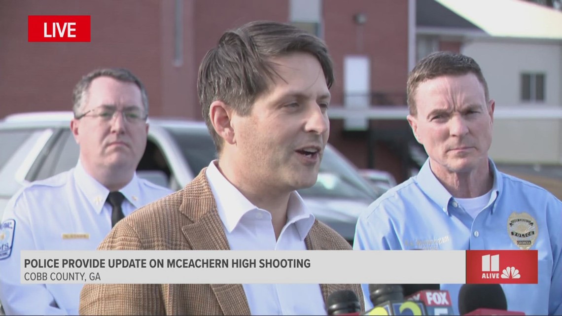 Law enforcement call McEachern High School shooting 'active ...