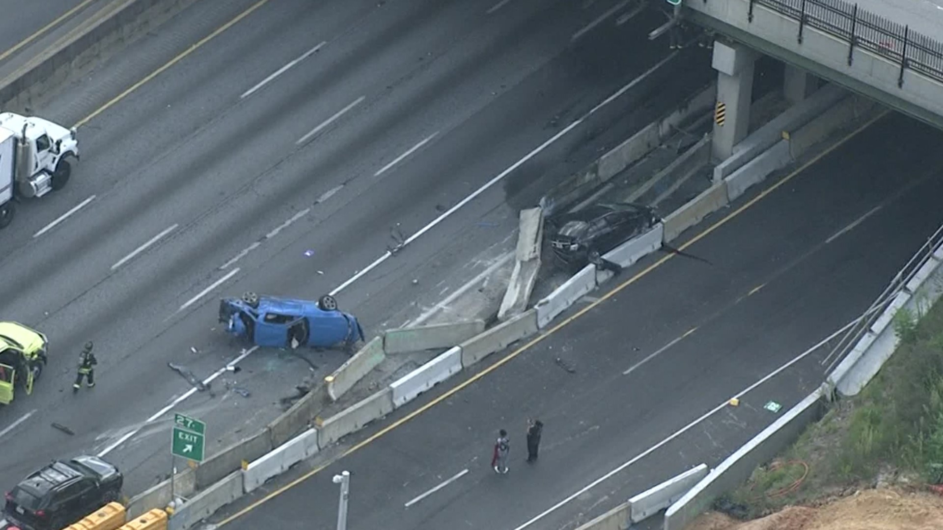 I285 Atlanta traffic | Crash near Ashford Dunwoody Road, Monday ...