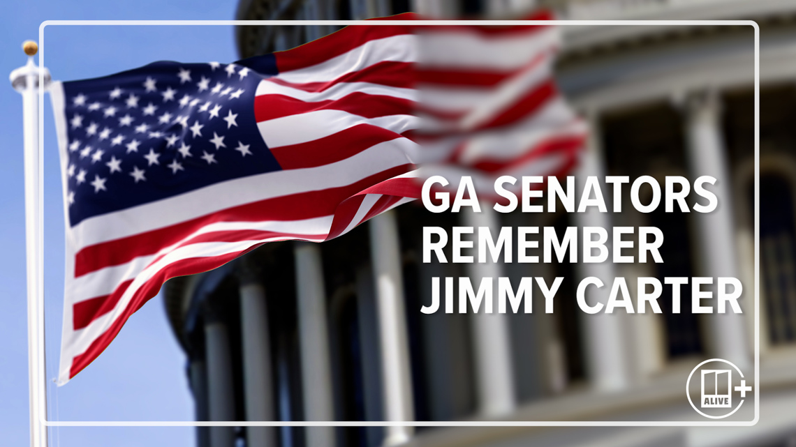 Georgia's Senators Warnock and Ossoff reflect on Jimmy Carter's life ...