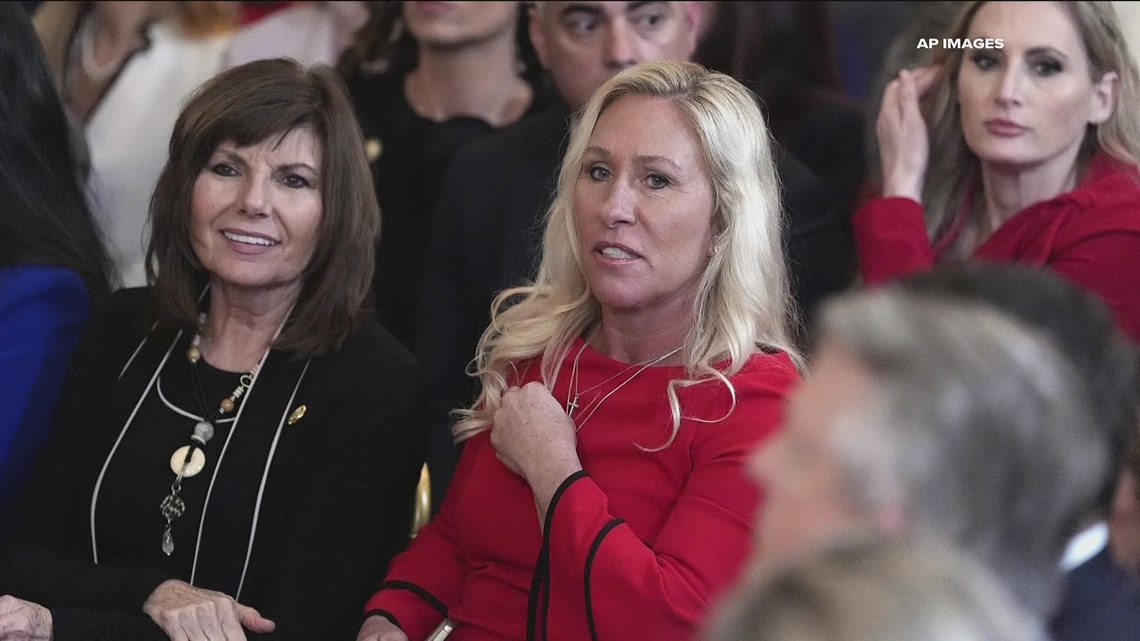 Rep. Marjorie Taylor Greene stocks hit hard by Trump tariffs | 11alive.com