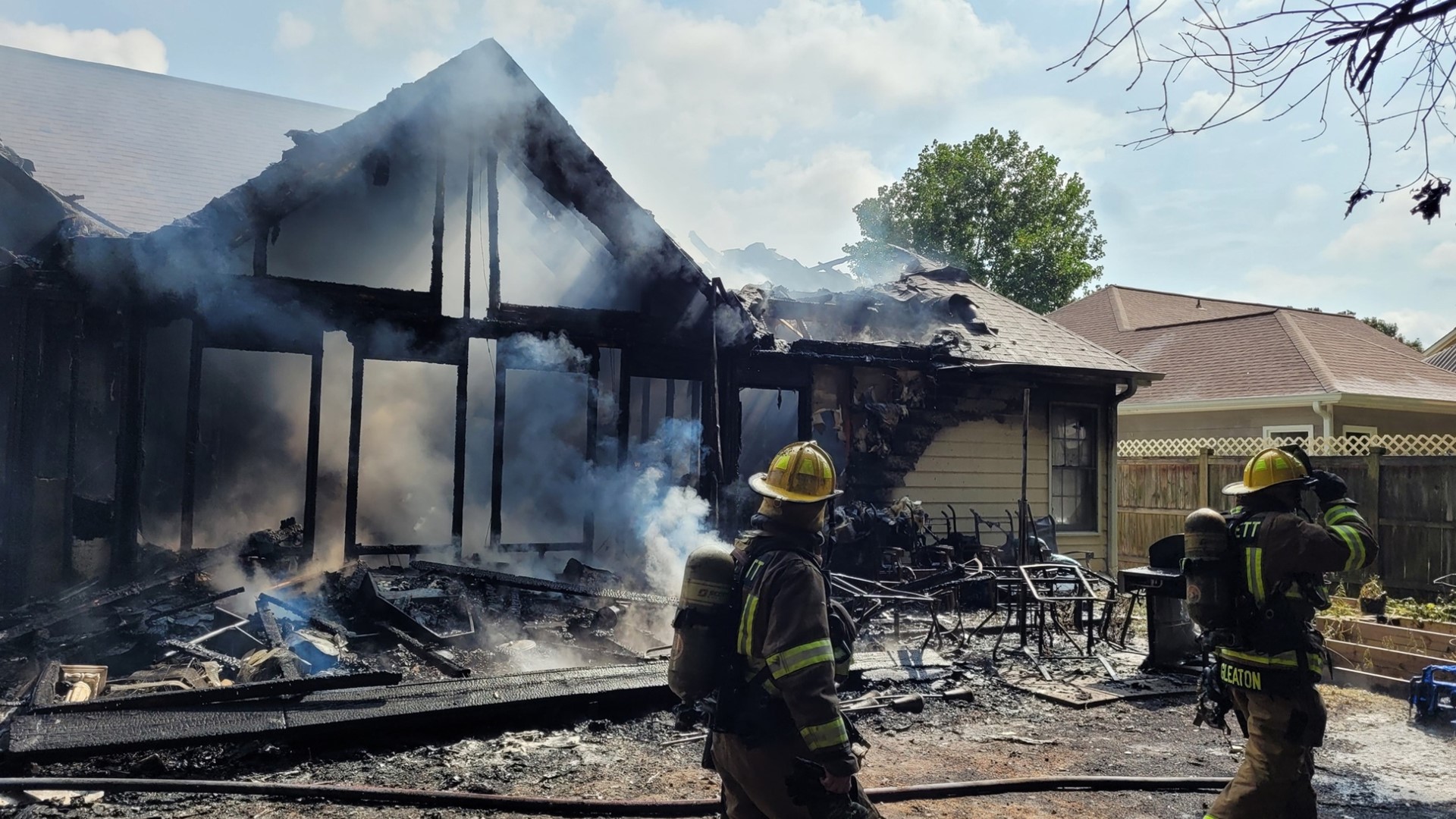 Firefighters save dog and turtle from devastating fire: Officials ...