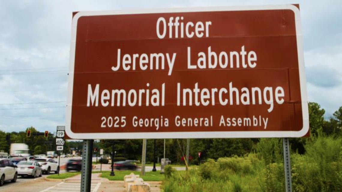 Jeremy Labonte interchange dedicated in Roswell | 11alive.com