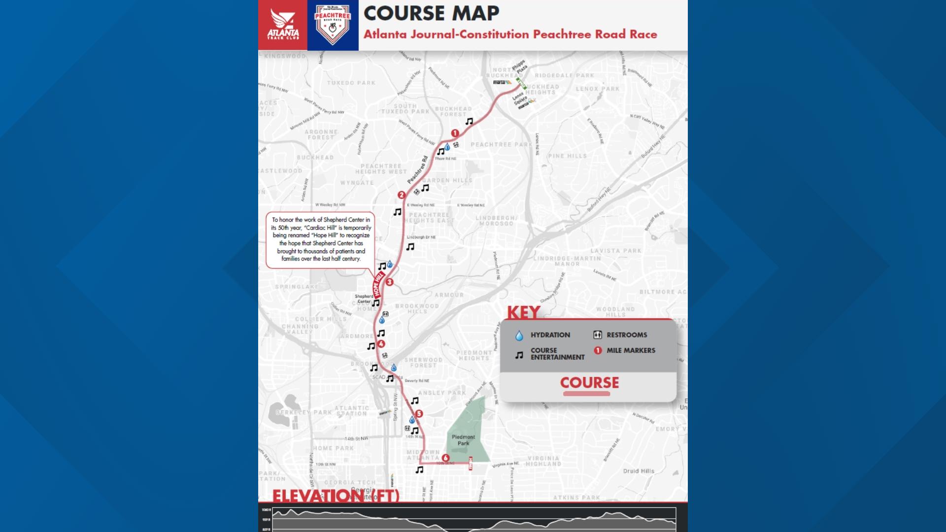 AJC Peachtree Road Race 2025 info | 11alive.com
