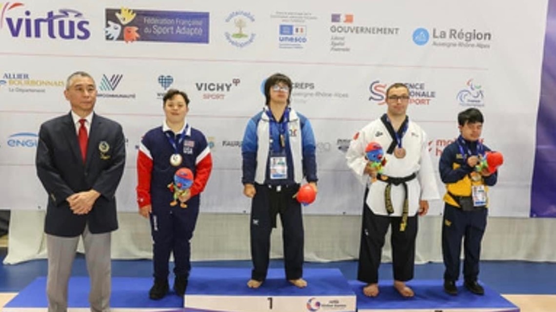 Joseph Chun | Virtus Global Games silver medal win | 11alive.com