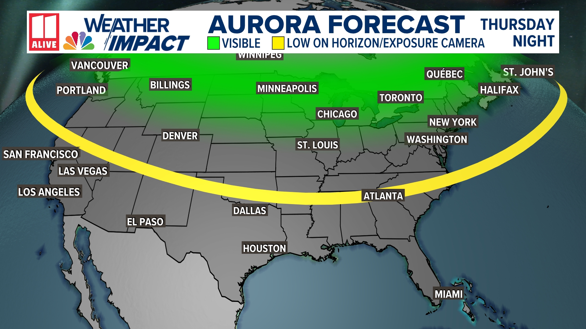 Northern lights in Georgia | Can you see them tonight? | 11alive.com
