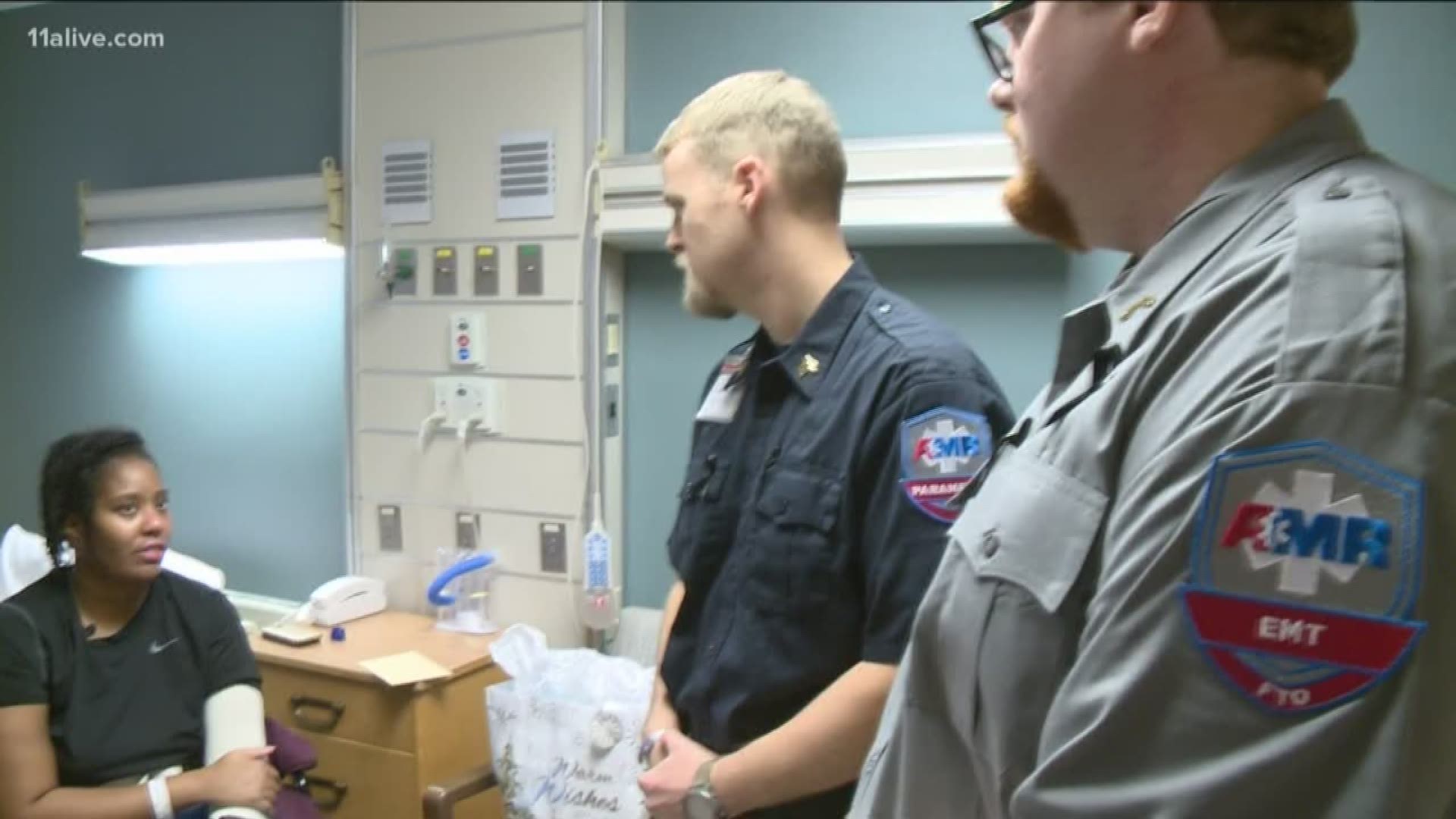 Mother Of Six Reunited With Paramedics Who Saved Her Life After Head On