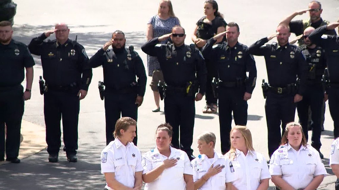 Cobb County sheriff deputy Marshall Ervin Jr. funeral | 11alive.com