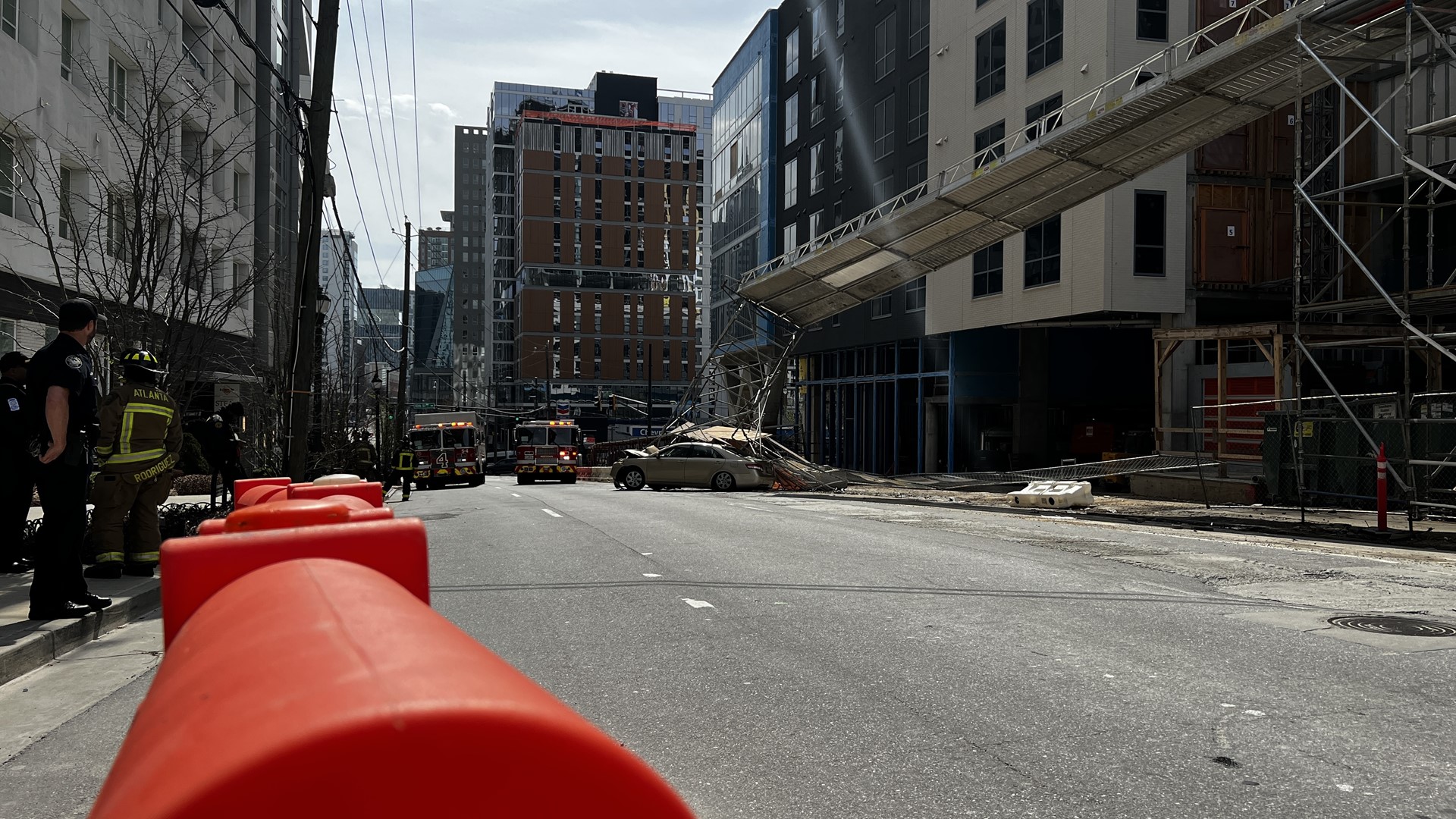 Spring Street and 10th Street Midtown Atlanta crash | 11alive.com