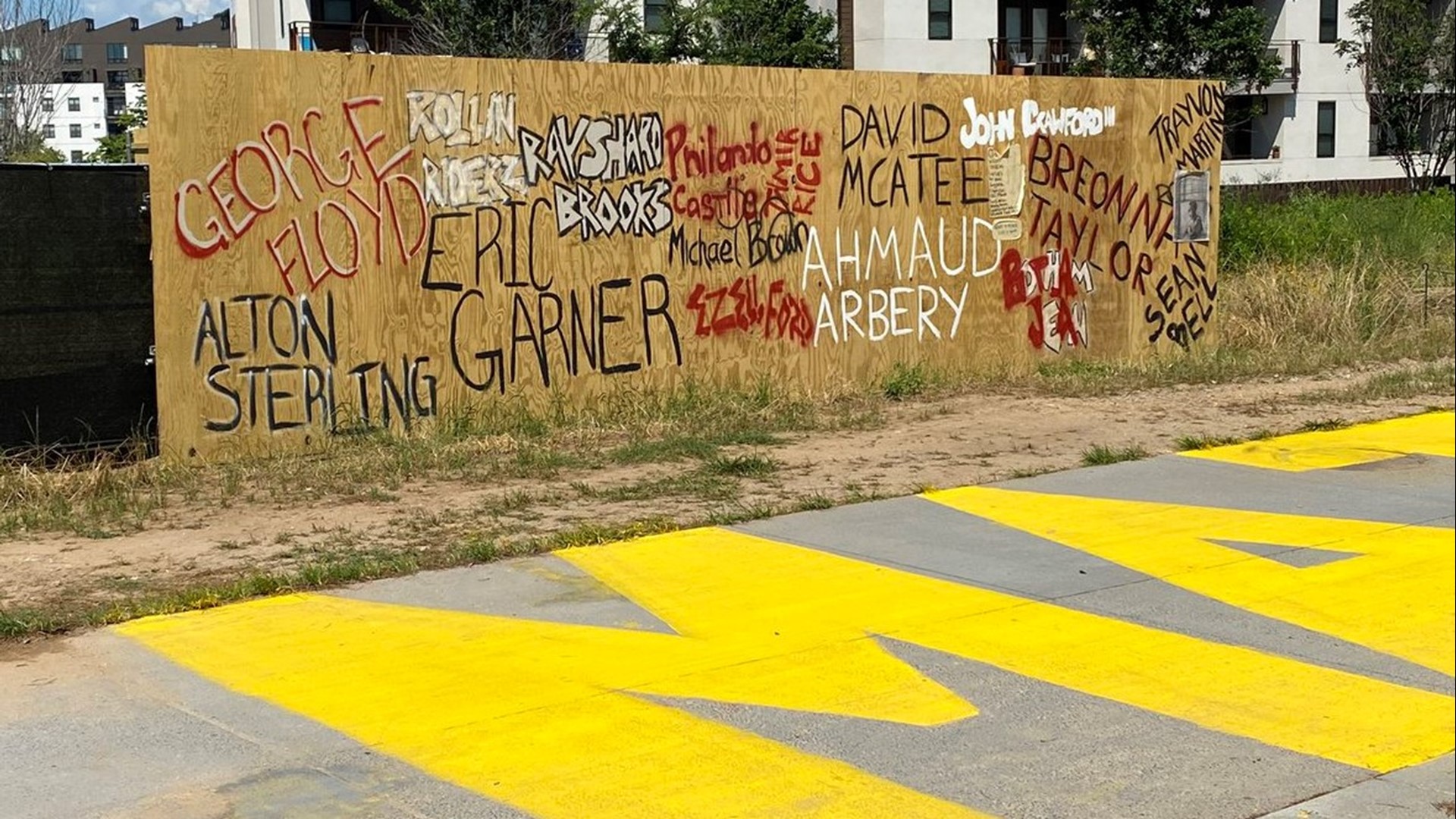 Black Lives Matter mural on Edgewood and Atlanta BeltLine | 11alive.com