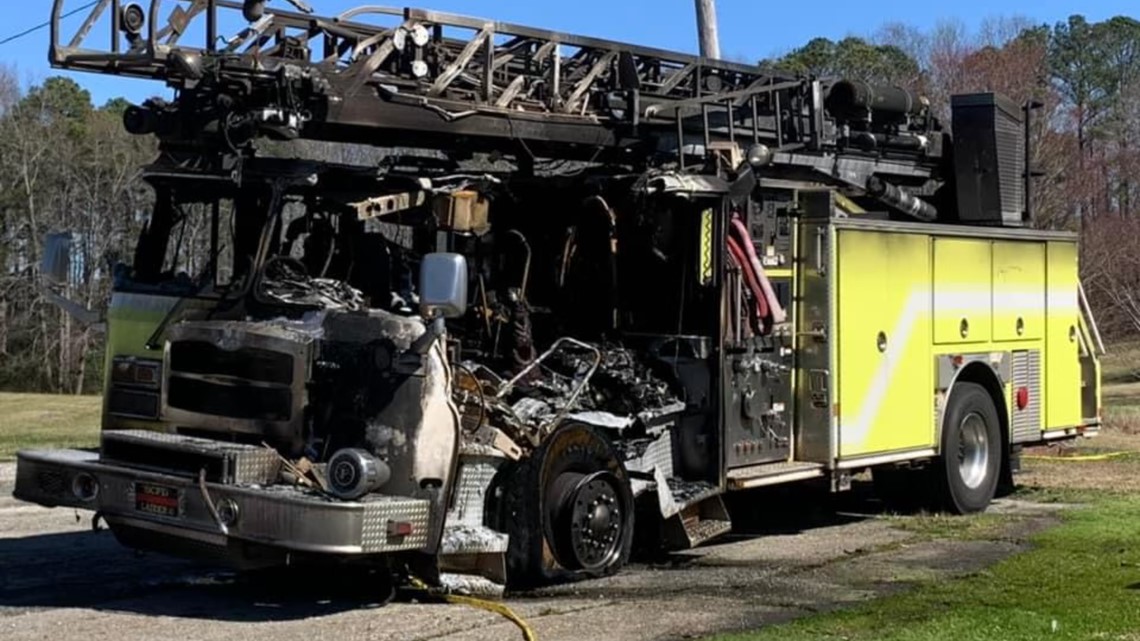 Spalding County fire truck fire | 11alive.com