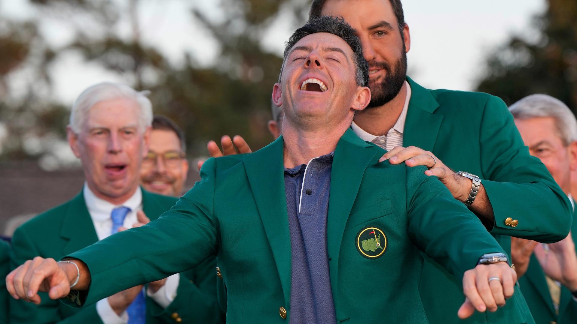 Rory McIlroy celebrates historic Masters win | 11alive.com