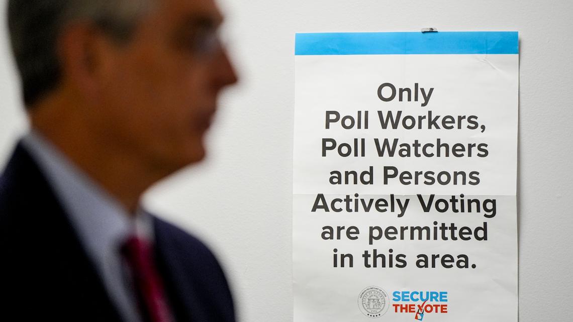 What is a poll watcher? | Georgia voting | 11alive.com