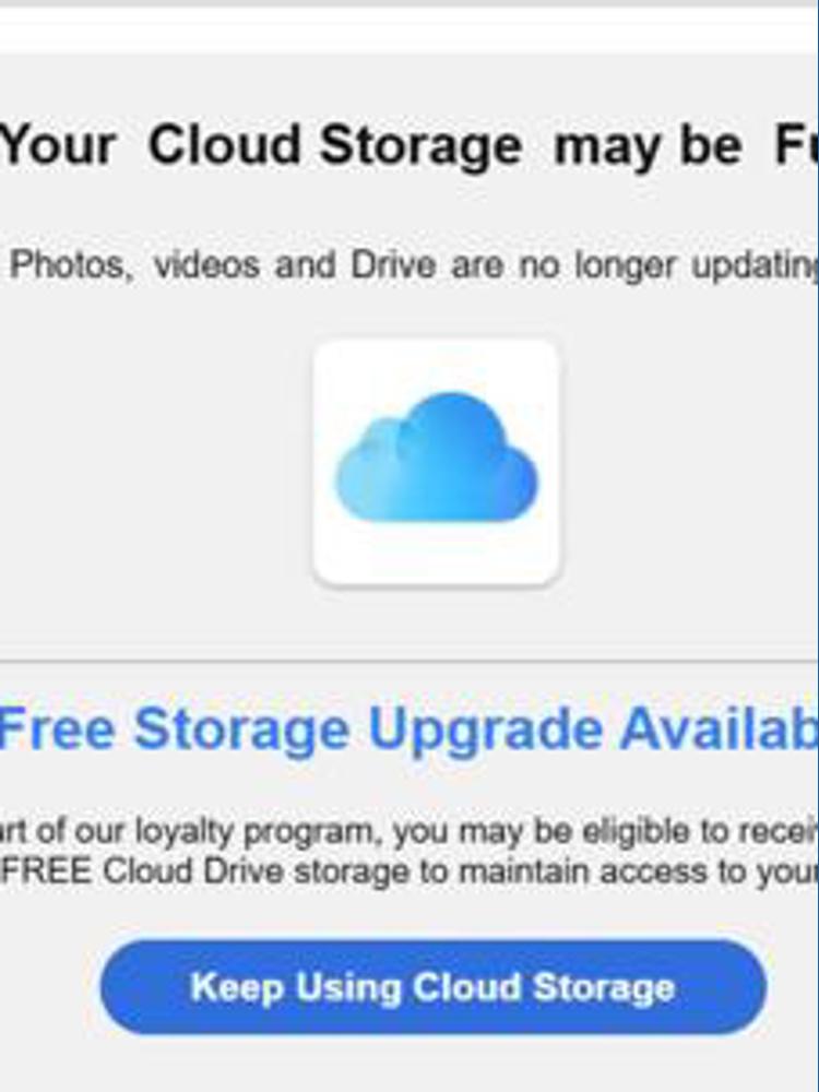 Cyber experts warn of spike in fake storage alerts aimed at stealing ...