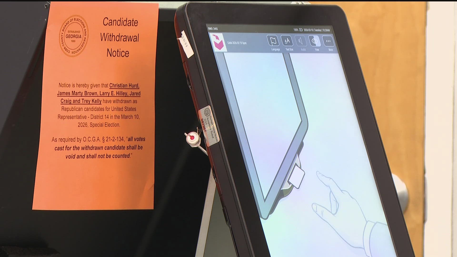 Bill requiring hand-marked paper ballots, hand-conducted recounts ...