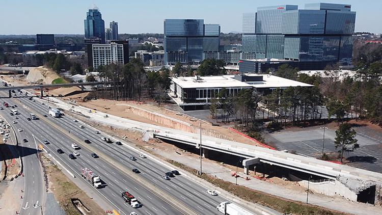 When is construction on 285/400 interchange going to be finished ...