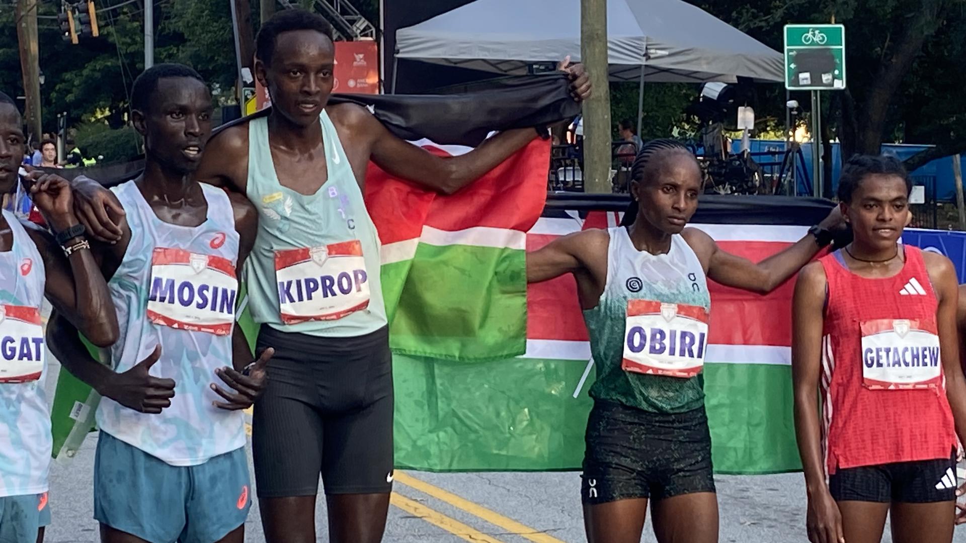 AJC Peachtree Road Race 2025 winners | 11alive.com