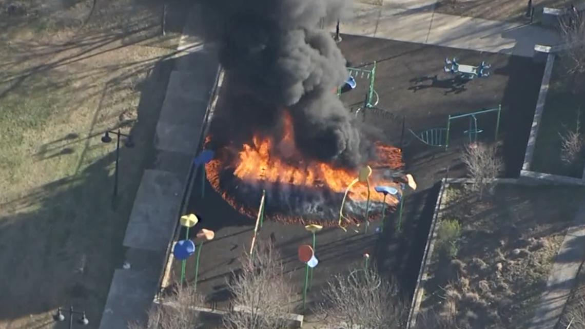 Vine City playground fire | June Elois Mundy Park | 11alive.com