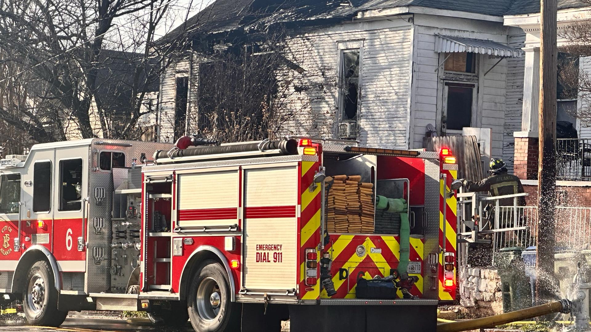 Fire on Hill Street in Atlanta: Smoke fills air | 11alive.com
