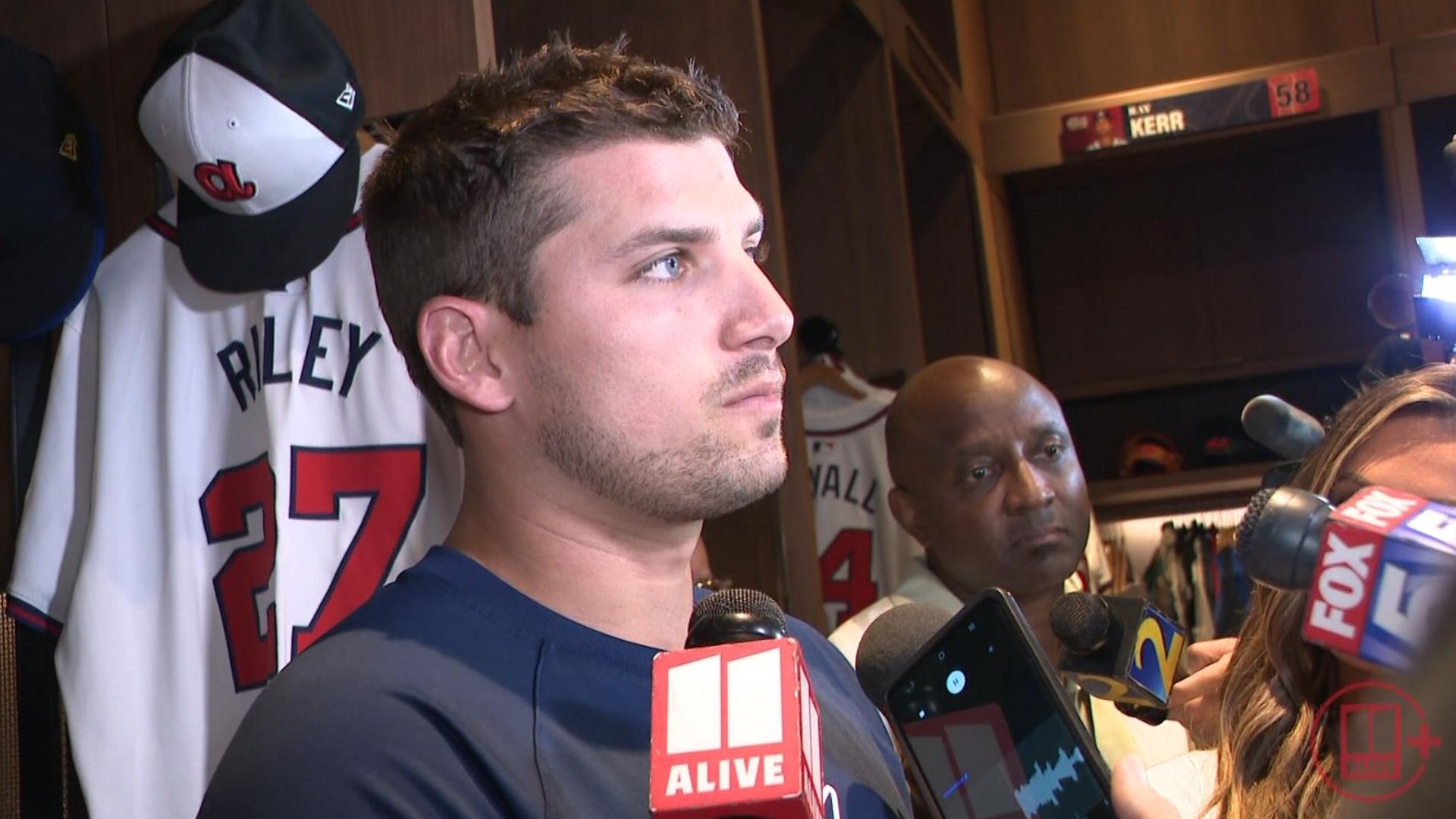 Braves' Austin Riley talks return to lineup for first time in 2 weeks ...