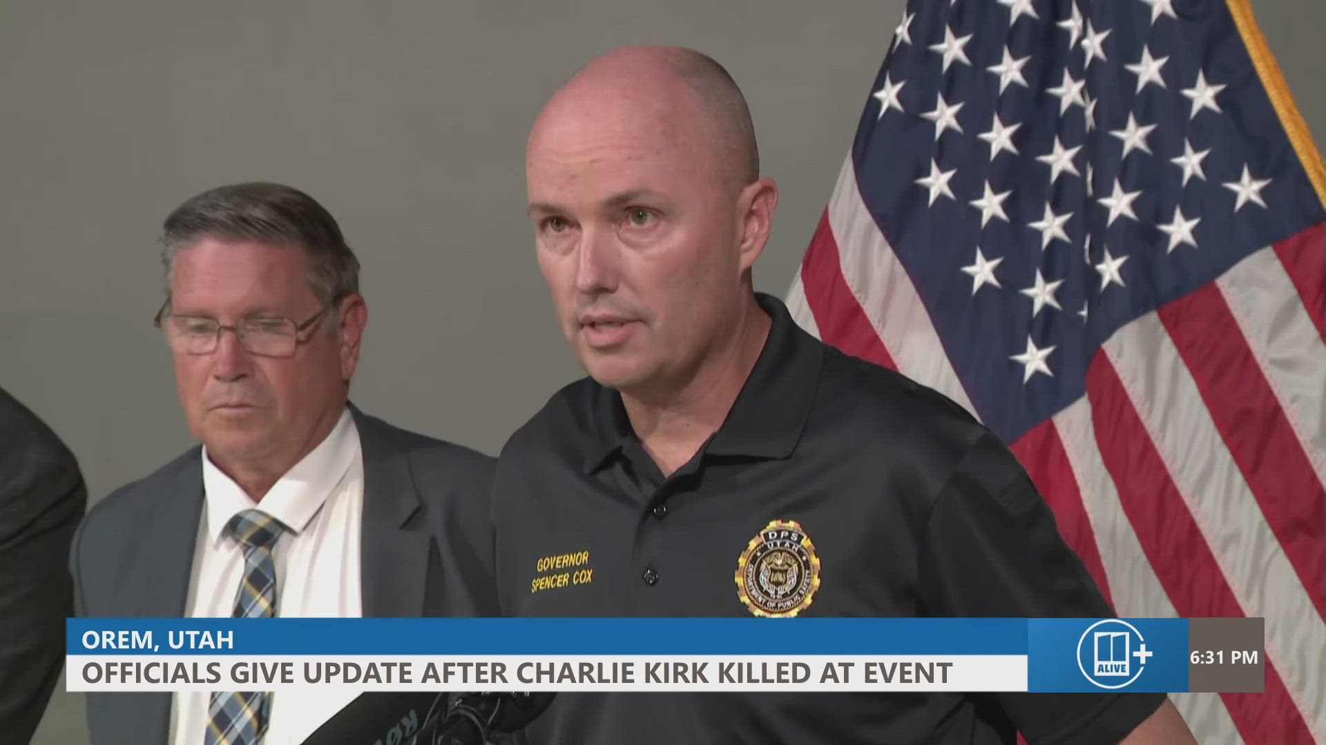 Charlie Kirk killed at Utah event, person of interest in custody | Full news conference ...