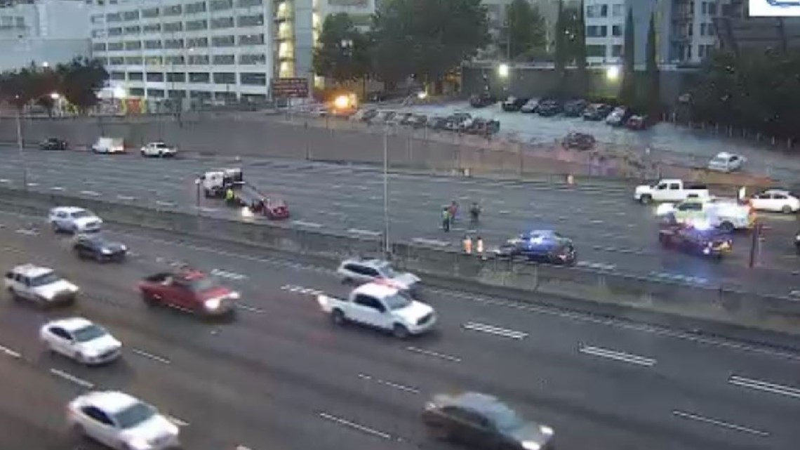 Atlanta traffic I 75 I 85 North blocked | 11alive.com