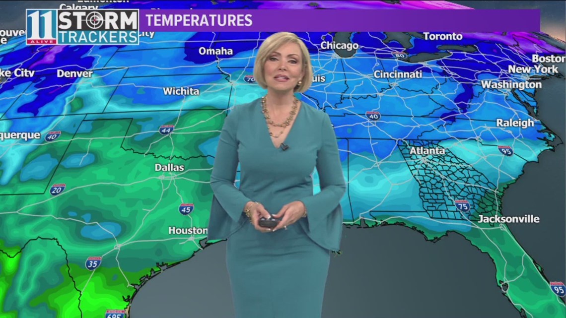 Tuesday night weather forecast | 11alive.com