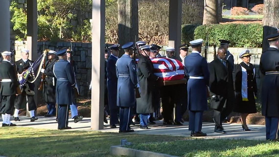 Jimmy Carter's casket leaves Carter Center | 11alive.com