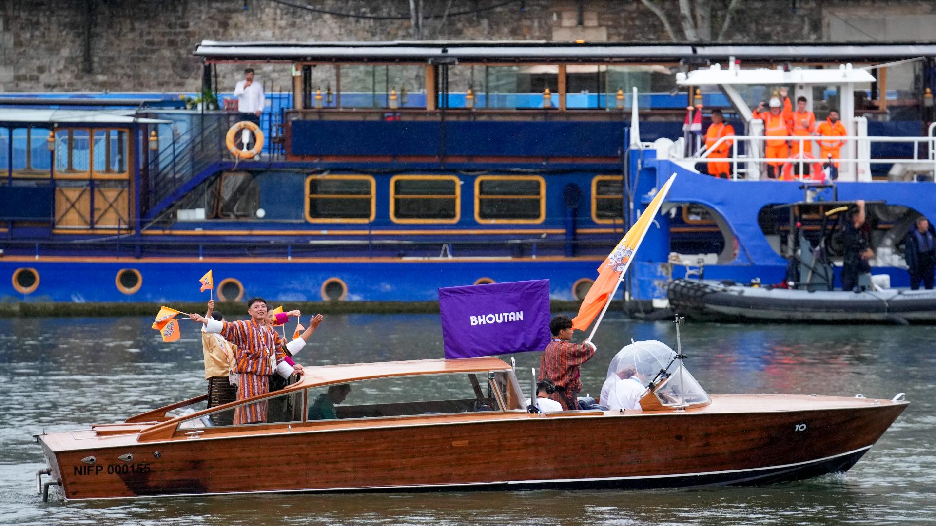 Bhutan boat Olympics Opening Ceremony what was it | 11alive.com