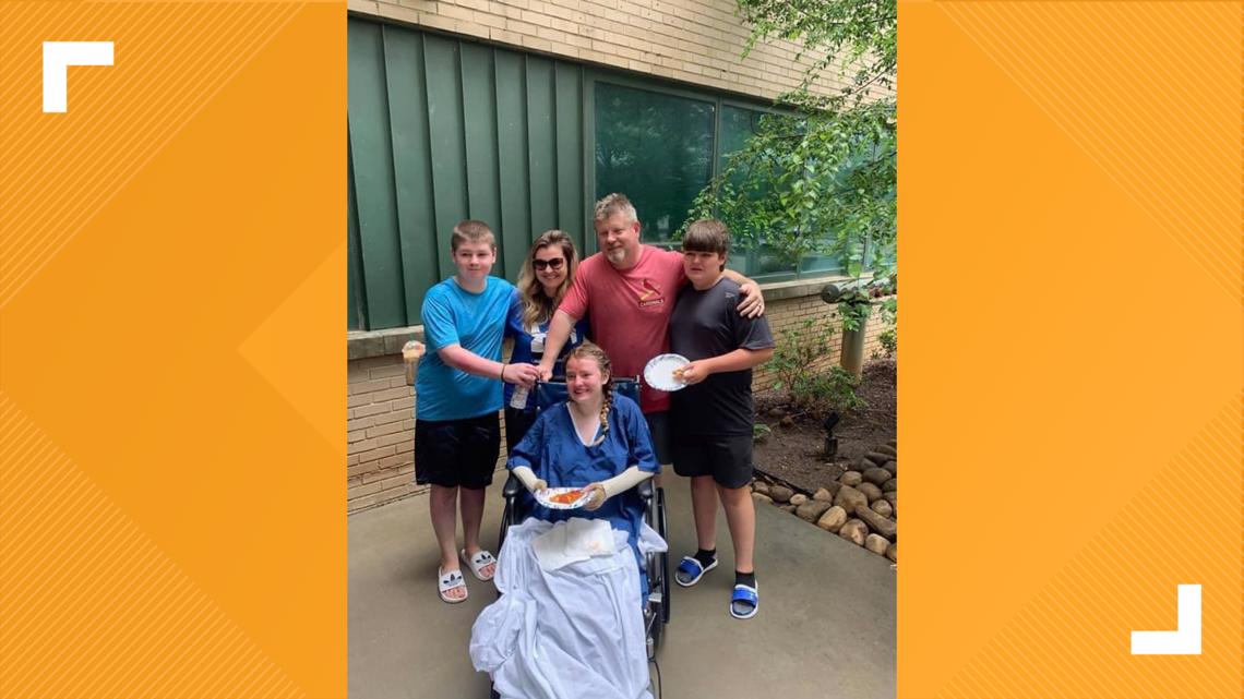 Lake Lanier boat explosion victim Taylor Coleman takes first step ...