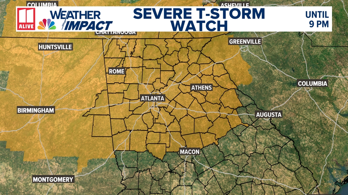 Georgia weather news: Storms likely around Atlanta on Saturday ...