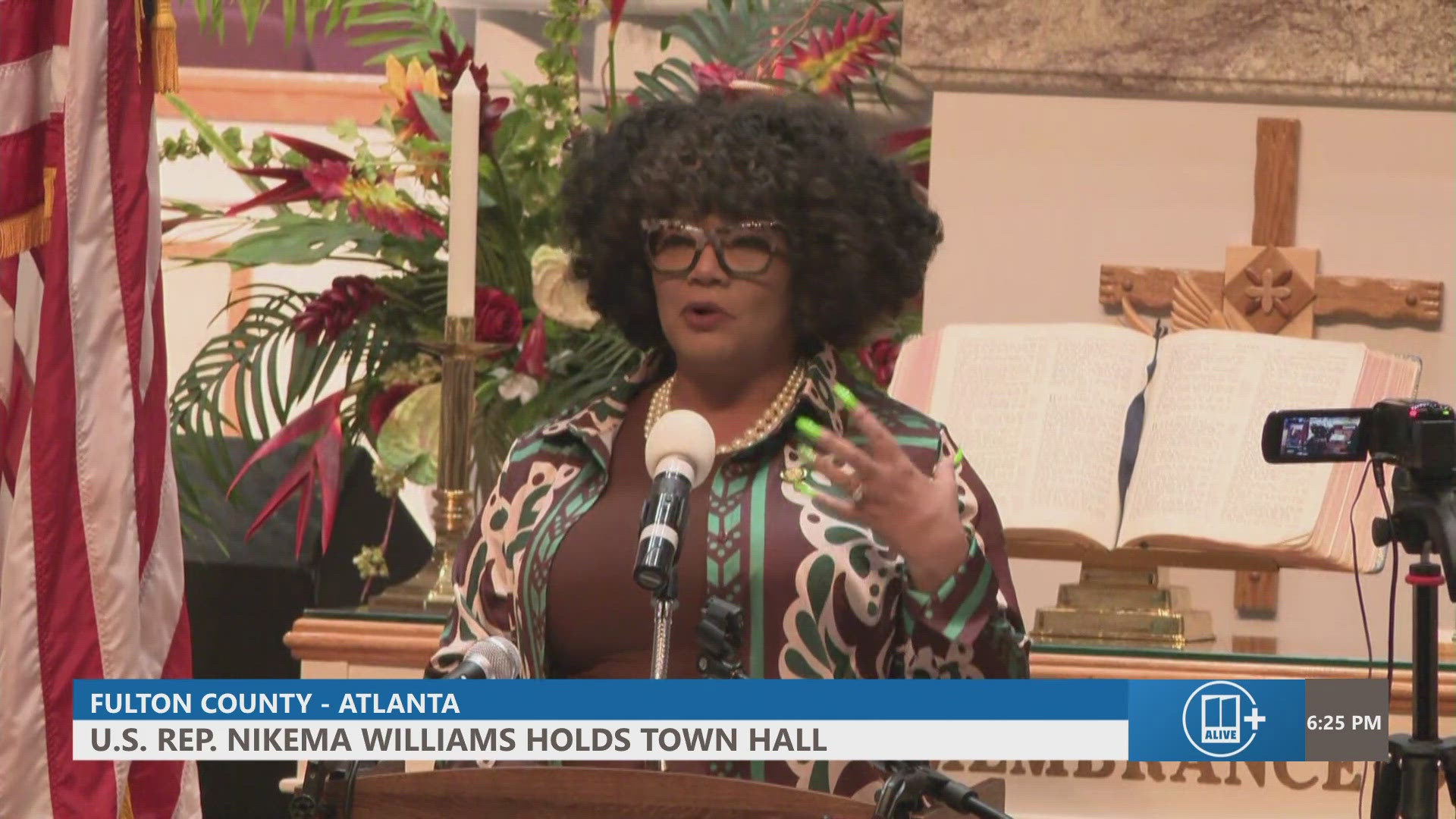Rep. Nikema Williams talks about CDC shooting at town hall | 11alive.com