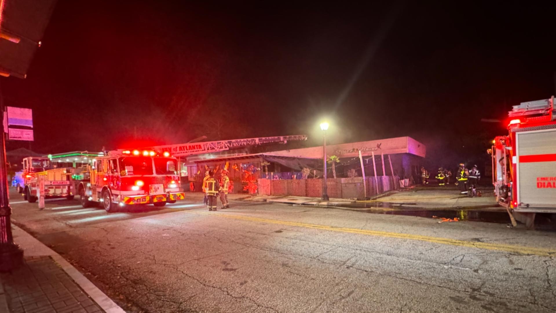 Spice House Atlanta Cascade Road fire | 11alive.com