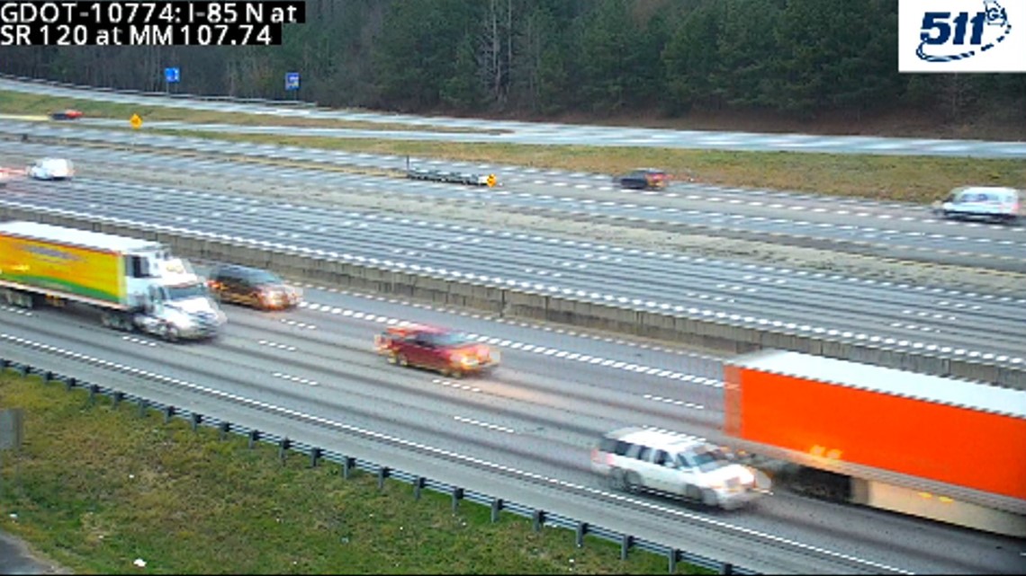 Atlanta traffic | I85 wreck, all lanes blocked | 11alive.com