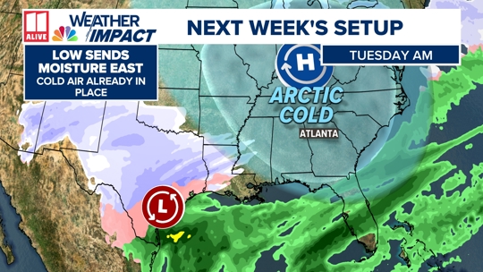 What’s next for Georgia’s weather? Rain, cold, and maybe more snow ...