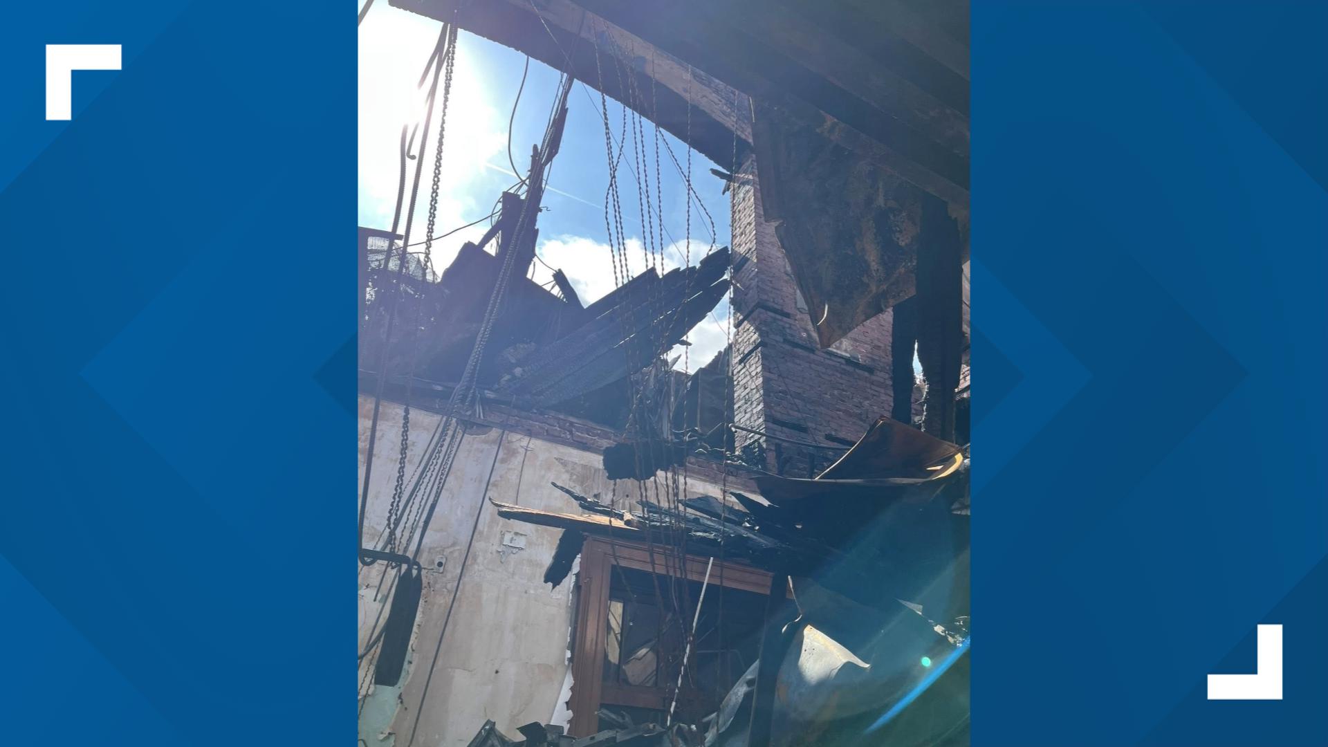 Photos from inside historic Floyd County Courthouse show devastating ...