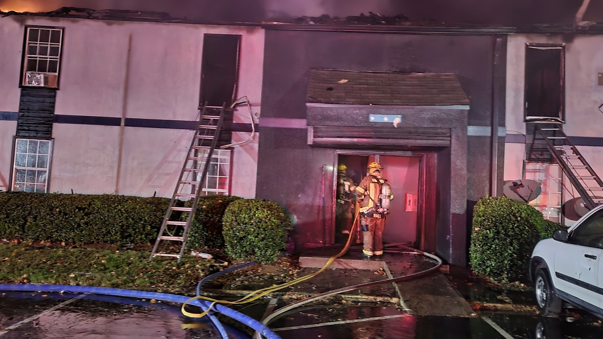 Fire on Sparrows Lane in Norcross on Wednesday | 11alive.com