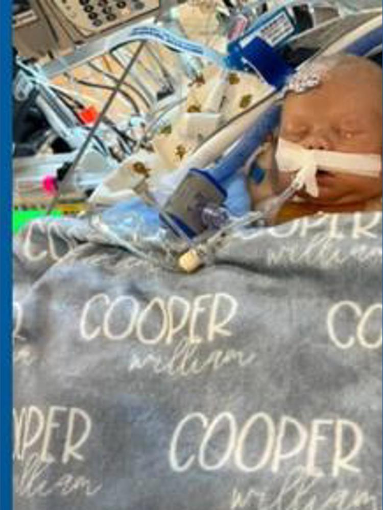 Georgia family clings to hope after baby Cooper's open heart surgery ...
