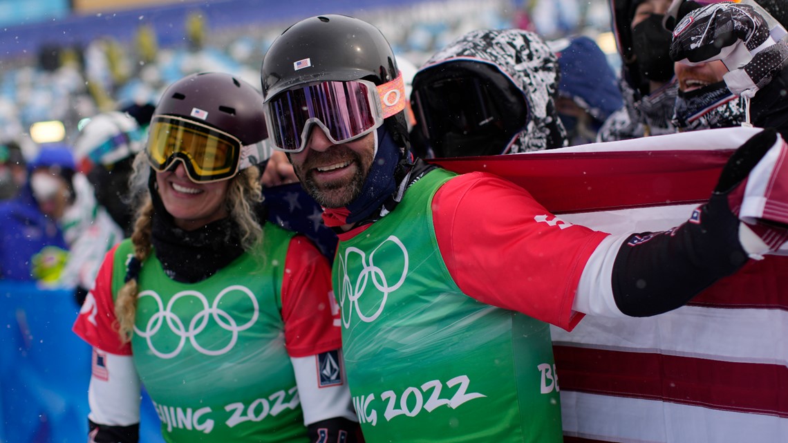 USA wins mixed team snowboardcross gold at Winter Olympics | 11alive.com