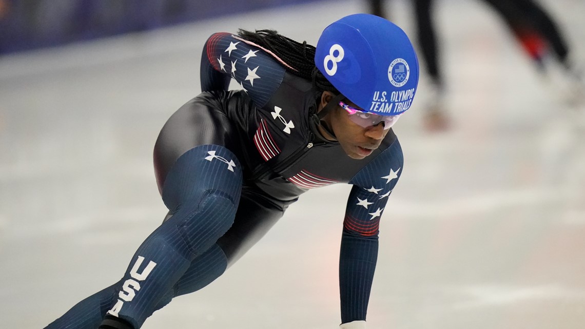 Maame Biney | Olympic speed skater | 11alive.com