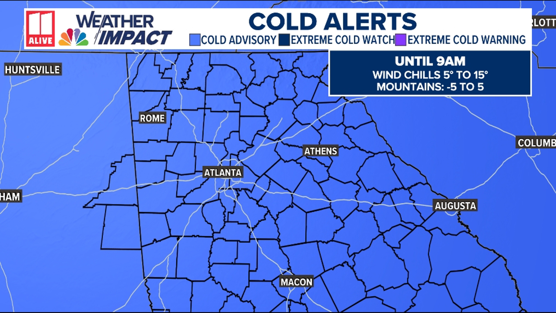 Atlanta weather forecast | Here's when our next cold blast moves in ...