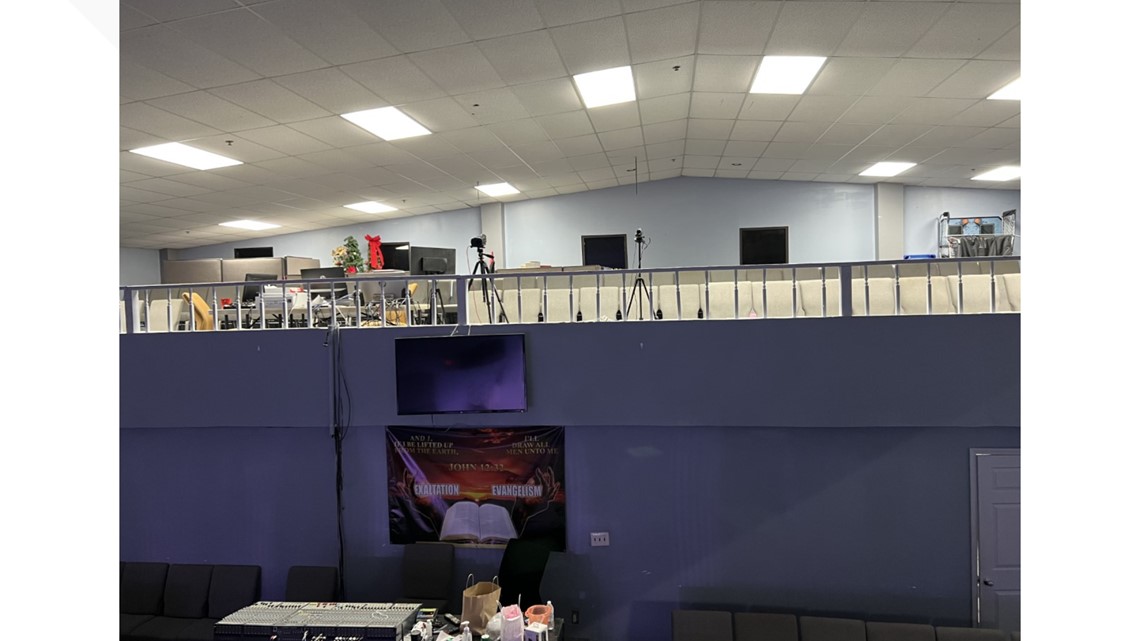 Decatur Church before and after fire | 11alive.com