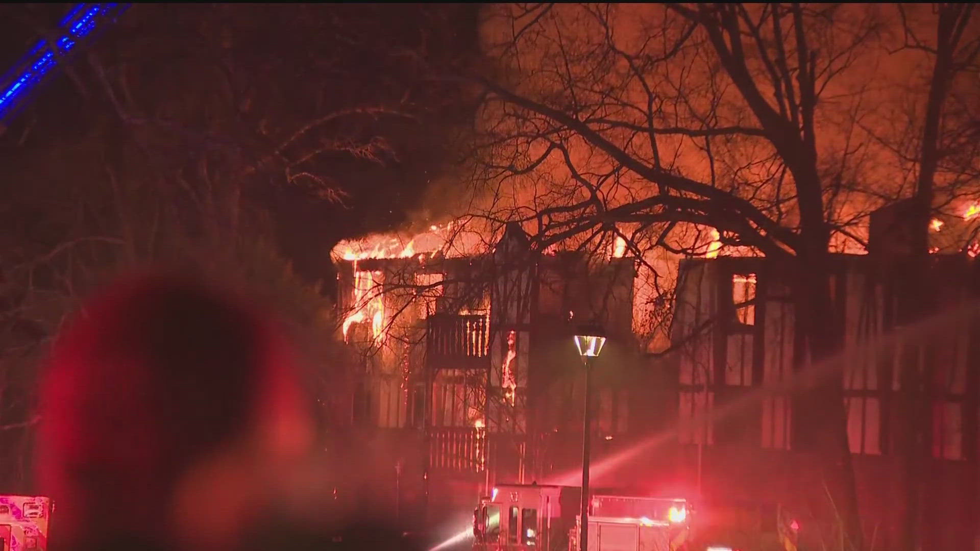 Fire destroys units at Camelot Condominiums, families displaced ...