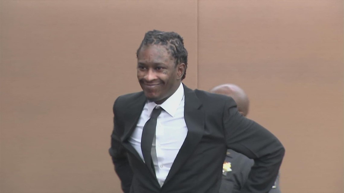 Young Thug arrives in court in person for motions hearing | 11alive.com