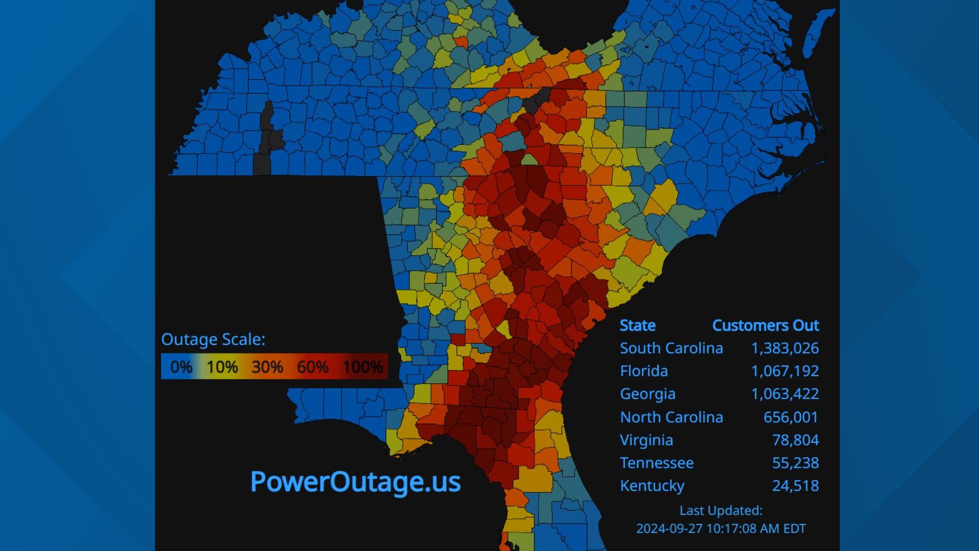 Helene brought a power restoration effort never seen before in Georgia ...