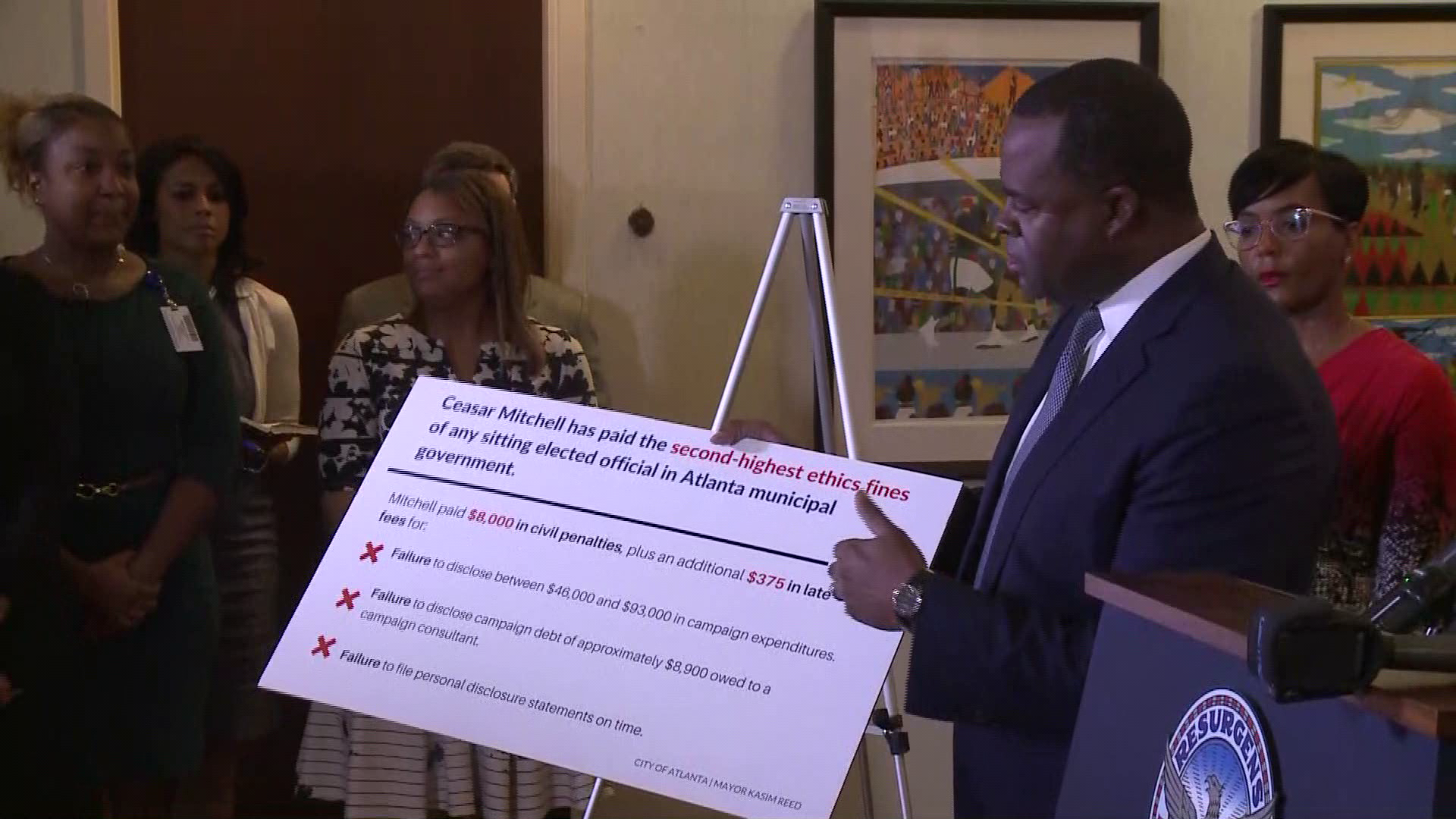 Brutal war of words erupt between Mayor Reed, Ceasar Mitchell | 11alive.com