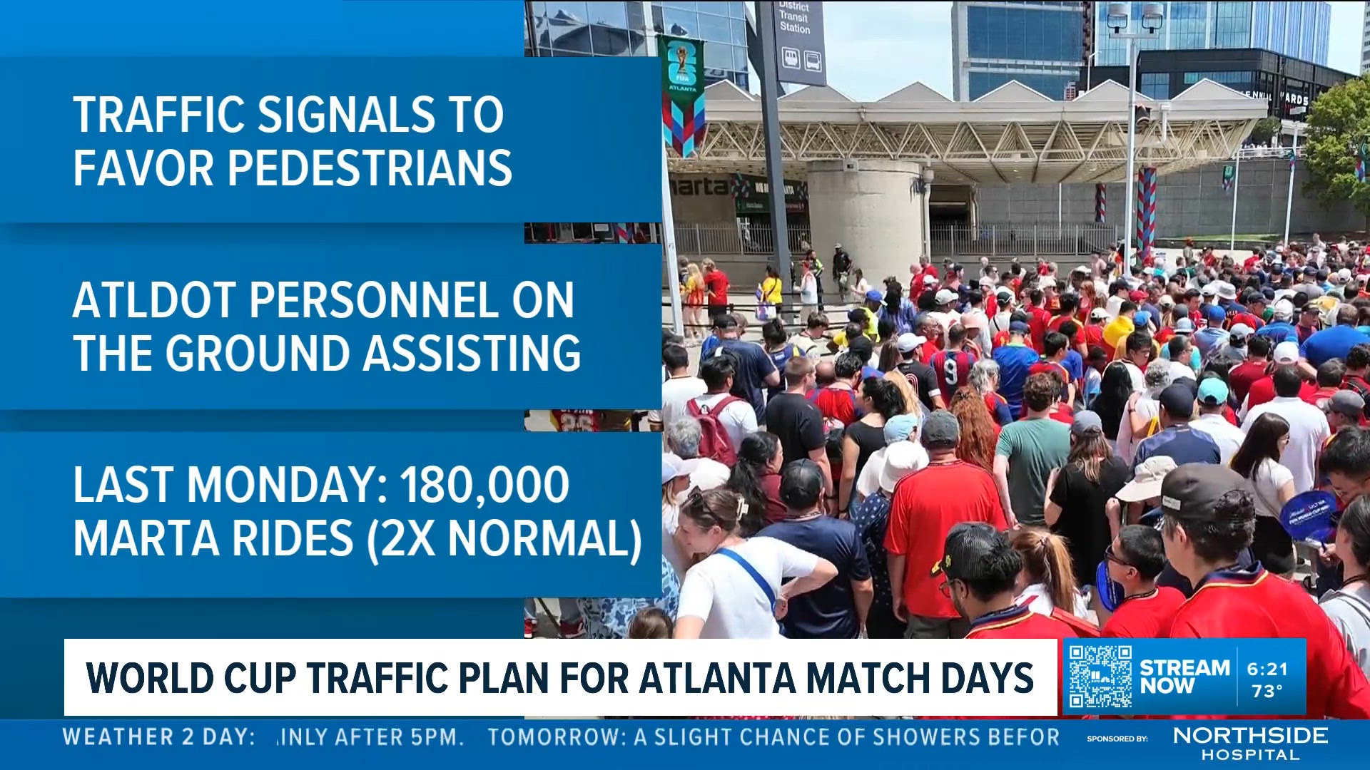 How Atlanta's World Cup traffic plan is faring so far | 11alive.com