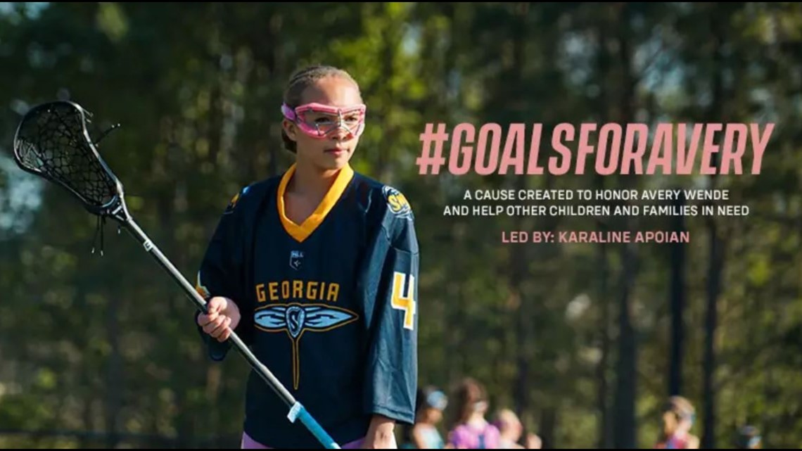 How to participate in Karaline Apoian's #GoalsForAvery | 11alive.com